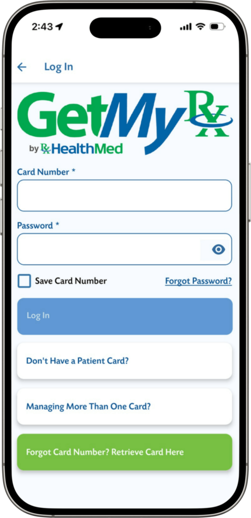 GetMyRx Prescription Refill | RxHealthMed